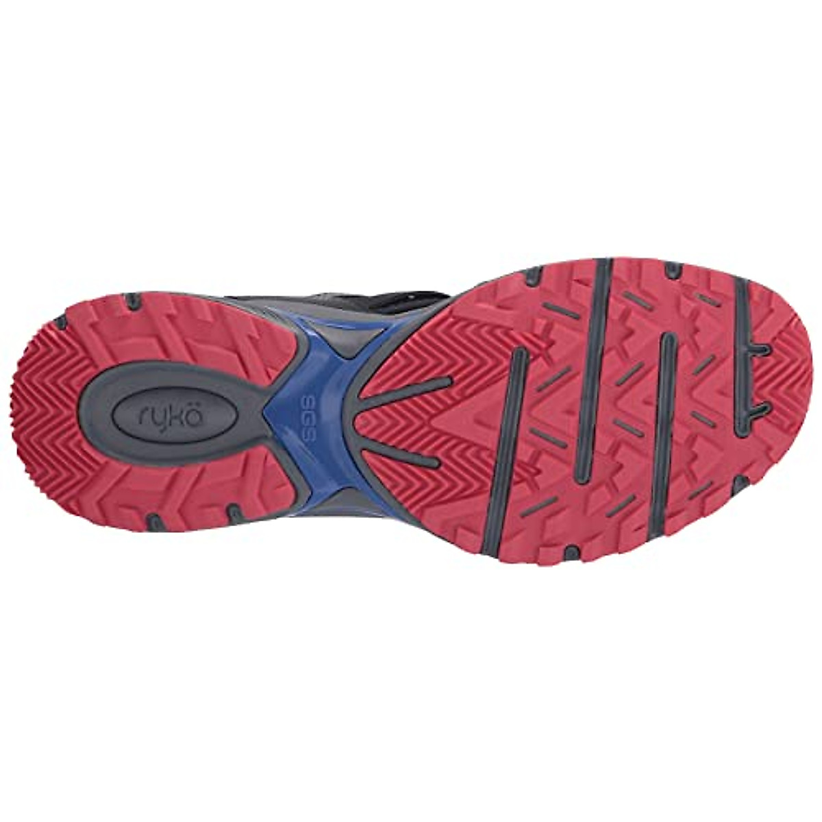 Ryka Women's Sky Walk Trek Trail Shoe Navy Blue 8.5 W