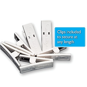 Redi Shade No Tools Original Light Filtering Pleated Paper Shade White, 36 in x 72 in, 6 Pack