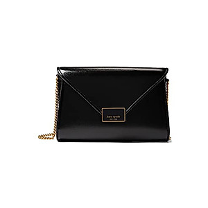Kate Spade New York Anna Medium Envelope Clutch Black One Size
