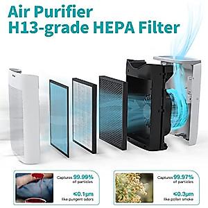 AIRTOK Air Purifiers (1100 ft² Coverage Max AP1002)