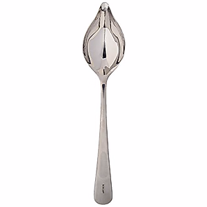 Mercer Culinary 18-8 Stainless Steel Saucier Spoon with Tapered Spout, 8-1/2 Inch