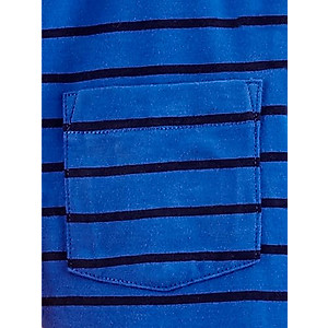 Simple Joys by Carter's Baby Boys' 3-Pack Short-Sleeve Tee Shirts, Orange/Blue/Red, 2T