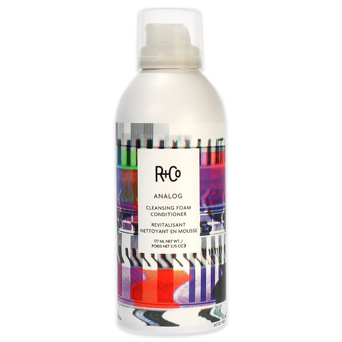 R+Co Analog Cleansing Foam Conditioner, Weightless Conditioner for Nourished, Shiny and No-Frizz Hair, 5.75 Fl Oz