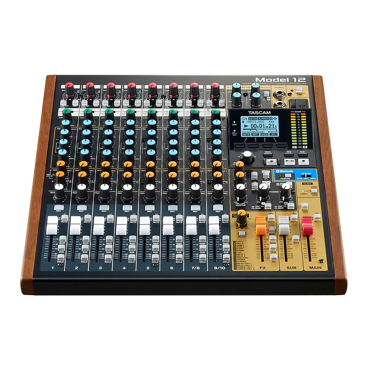 Tascam Model 12 All-In-One Digital Multitrack Recorder