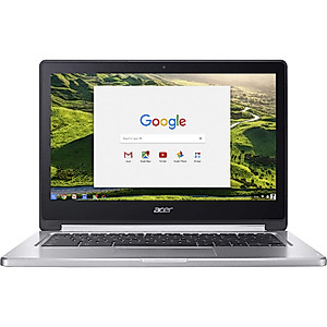 acer 2023 Spin 513 Touchscreen Chromebook Convertible Laptop, 8-Core Qualcomm Snapdragon 7c, 13.3" FHD IPS Touch Corning Gorilla Glass Display, 4GB RAM, 128GB eMMC, WiFi, Backlit KB, Chrome OS