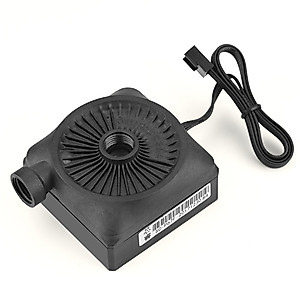 CPU, DC 12V 500L/h G1/4 Thread 25dB Ultra-Quiet CPU Pump PMW Adjustment with Back Adhesive, for Computer Water Cooling System