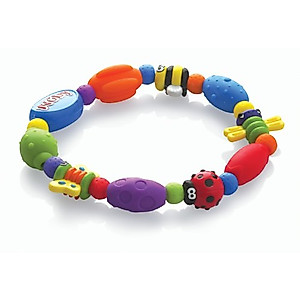 Nuby Bug-A-Loop Teether, Colors May Vary