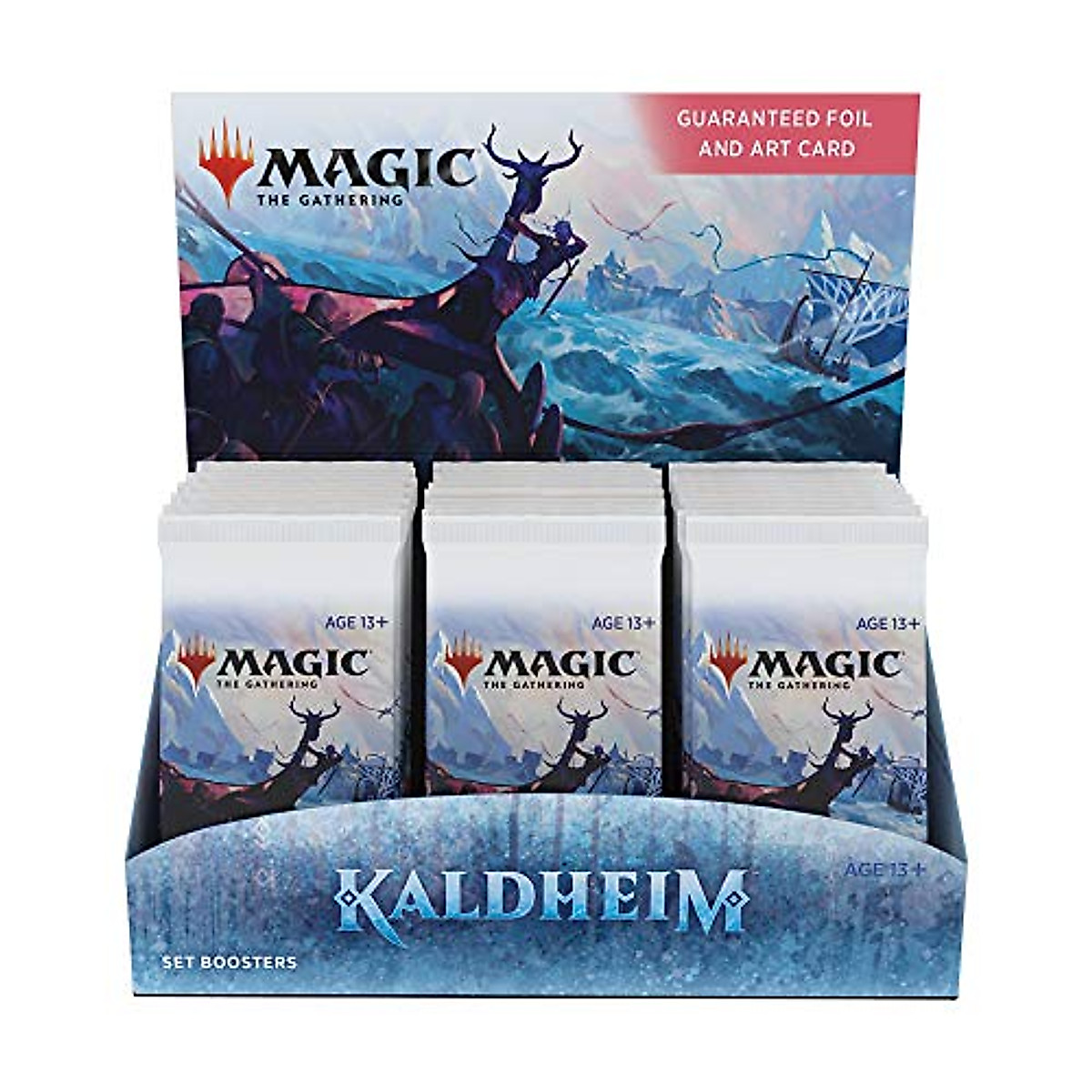 Magic: The Gathering Wizards of The Coast Kaldheim Set Booster Box | 30 Packs (360 Magic Cards)