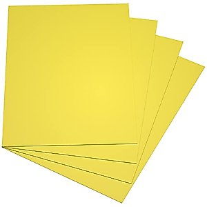 4pcs Super Strong Flexible Magnetic Sheet,Single Sided Magnetic Bendable Flexible Magnet,Yellow Magnetic Pad for Process Cutting Dies,Yellow Flat Magnets for Cars DIY,8.27" Wide,12" Long,0.77mm Thick
