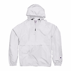 Champion Packable Quarter-Zip Jacket L White