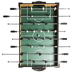 Giantex Foosball Table, Wooden Soccer Table Game w/Footballs, Suit for 4 Players, Competition Size Table Football for Kids, Adults, Football Table for Game Room, Arcades (48 inch, Wood)