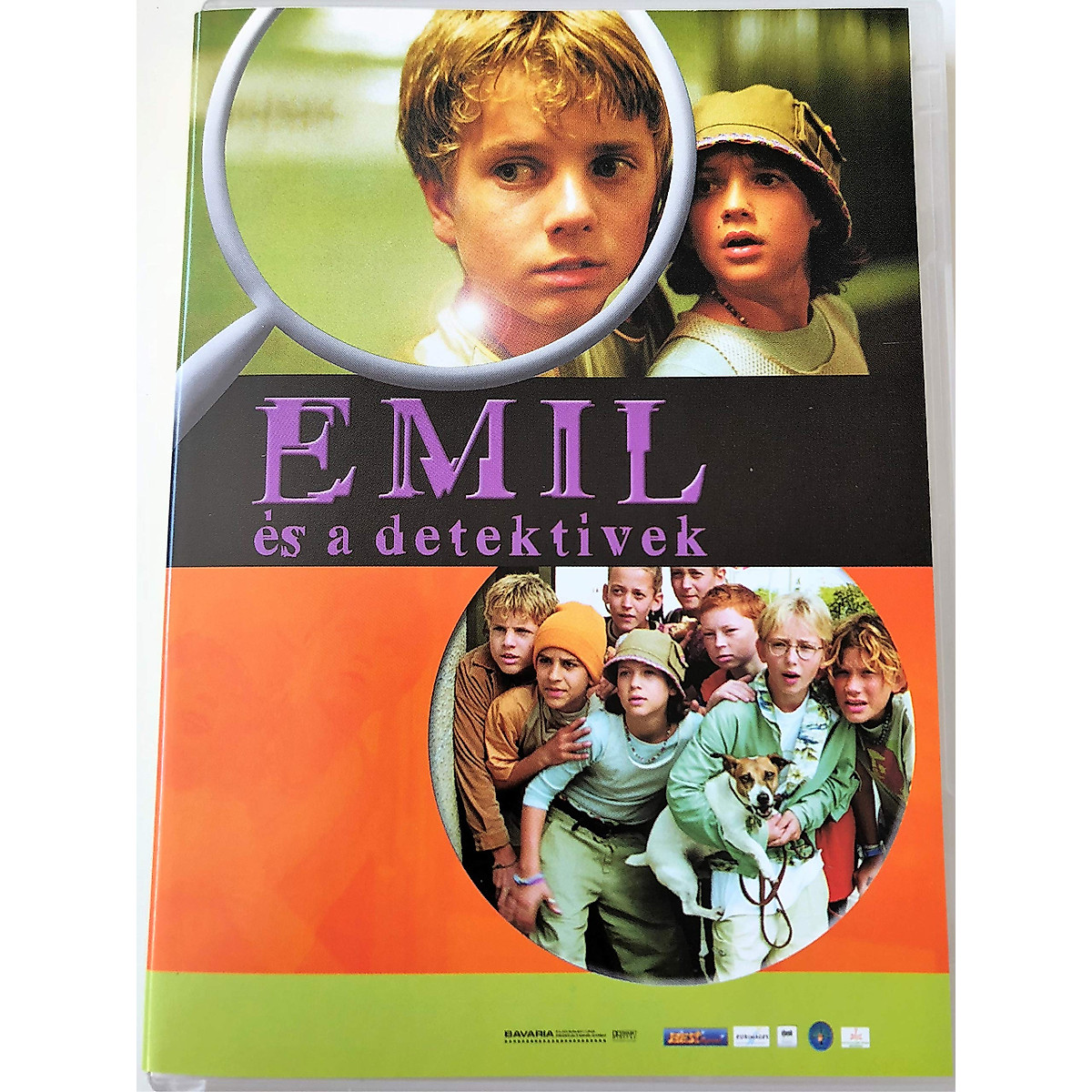 Emil and the Detectives | Emil und die Detektive | Region 2 DVD | Germany 2001 | Hungarian Release | Audio Tracks: German 5.1 DD, Hungarian 5.1 DD | Subtitles : English, German, Hungarian | 97 Min | Widescreen