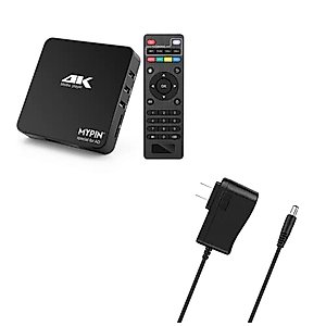 4K@60hz MP4 Media Player with Power Supply, 8TB HDD/ 256G USB Drive/SD Card with HDMI/AV Out for HDTV/PPT MKV AVI MP4 H.265-Support Advertising Subtitles/Timing, Networkable, Mouse&Keyboard Control