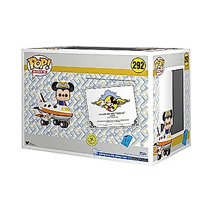 Funko Disney Mickey Mouse One : Walt’s Plane - Pilot Mickey Mouse Pop! Ride: Mickey in The Mouse