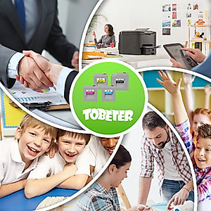 ToBeter Compatible MP C8003 Toner Replacement for MPC8003 842196 842197 842198 842199 Toner Cartridge for Lanier Savin IM C6500 IM C8000 MP C6503 MP C8003 Printers (BK/C/M/Y, 4 Pack)