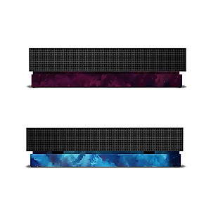 Head Case Designs Officially Licensed Jonas "JoJoesArt" Jödicke Wolf Galaxy Art Mix Vinyl Sticker Gaming Skin Case Cover Compatible With Xbox One X Console and Controller Bundle