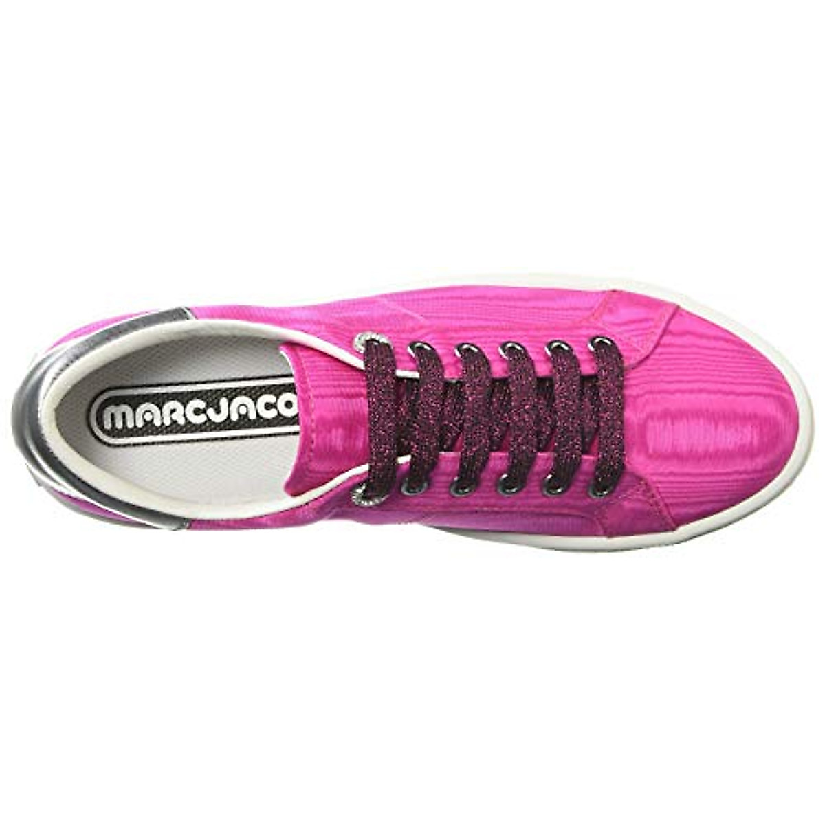 Marc Jacobs Women's Empire Multi Color Sole Sneaker, Magenta, 36 M EU (6 US)