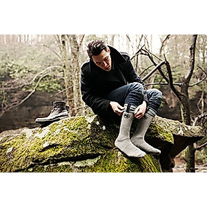 People Socks 4pairs Brown Large Unisex Merino Wool Socks