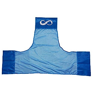 Bozactory Factory Pool Noodle Floating Chair - Comfortable Mesh Noodle Sling - Relaxing Lounge Seat - 2 Pack (Pink & Blue)