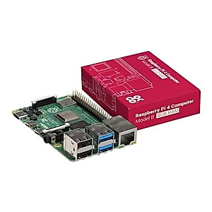 Raspberry Pi 4 Model B 2019 Quad Core 64 Bit WiFi Bluetooth (4GB)