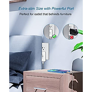 USB C Wall Charger Flat, OKRAY 3-Pack 20W Type C Fast Charger with Foldable Plug, Extra-Slim USB-C Power Adapter Fast Charging Block Compatible iPhone 14/13/12 ProMax/11/XR/XS/X/8/7 Plus iWatch 8/7/SE