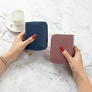 Tessem double zipper wallet Travel accessories wallets card sets of wallet Zero wallet youth fashion wallet purse women's gift