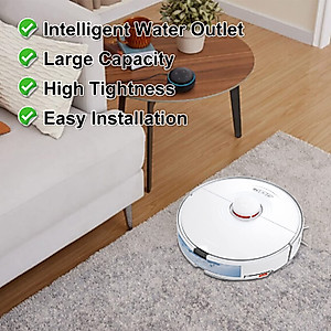 Garbage fighter Electric Control Water Tank Compatible With Roborock S7 /T7S /T7SPLUS /G10 Robot Vacuum Cleaner Accessories Parts