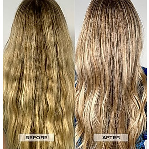 L'ANZA Healing Blonde Rescue, Leave-in Bleach Damage Reconstructor, Renews Strength, Replenishes Moisture, And Protects Hair Color, With Triple UV and heat Protection (5.1 Fl Oz)