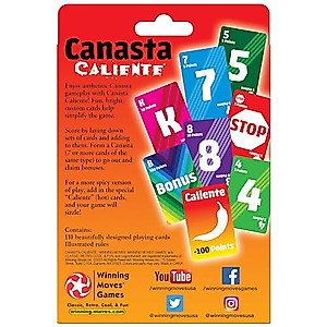 Winning Moves Games Canasta Caliente (Packaging may vary)
