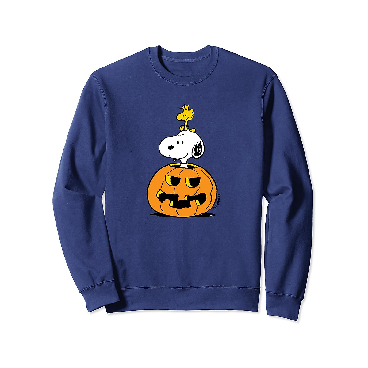 Peanuts - Halloween - Snoopy Woodstock Pumpkin Sweatshirt