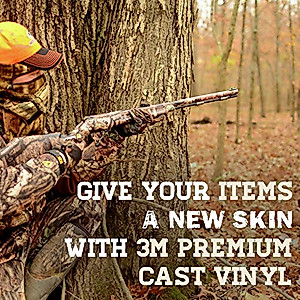 Mossy Oak - 14003-7-DB Graphics 6" x 7' Duck Blind Camouflage Tape Roll - Camo Vinyl with a Matte Finish - Ideal for Covering Guns, Bows, Cameras, and Other Hunting Accessories. Squeegee Included.