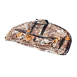 SGerste Lightweight Portable Outdoor Hunting Archery Canvas Compound Bow Bag Protection Case Camouflage 95x41x4cm