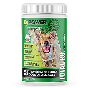 K9 Power Total K9 for Dogs 1lb - Supports Joint Health - Boosts Immune Function -Enhances Muscle Strength - Promotes a Healthy Coat