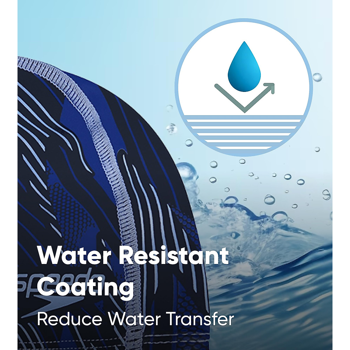 Speedo Unisex's Boom Ultra Pace Swim Cap, Oxid Grey/Black, One Size