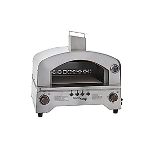 Flame King Propane Gas Pizza & Food Outdoor Oven for Camping, Backyard, Tailgating