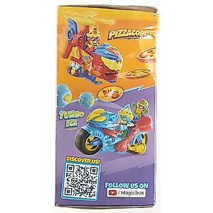 SUPERTHINGS Turbo Ice Scooter with Catapult Ice Cream Ball Launcher, Includes 1 Kazoom Kid and 1 SuperThing