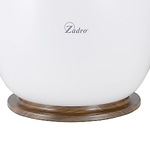 Zadro Countertop Towel Warmer, White/Oak