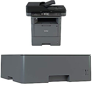 Brother MFC-L6800DW Monochrome Laser, All-in-One Printer, with Additional Lower Paper Tray (520 Sheet Capacity)
