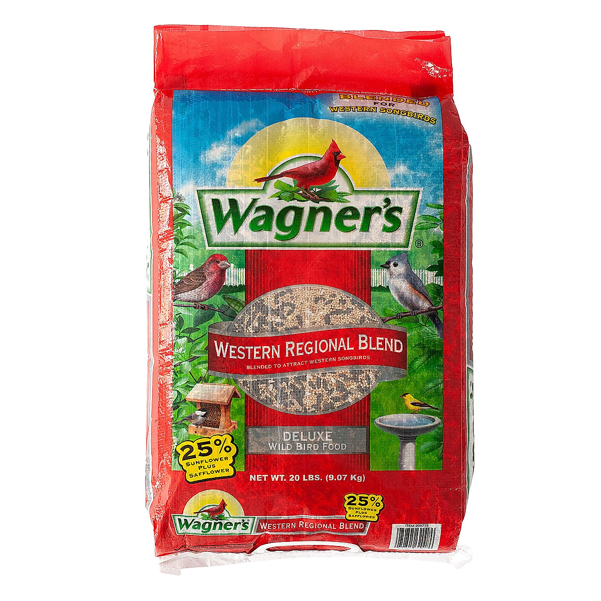 Wagner's Western Regional Bird Food and Farmer's Delight Bird Food Bundle (20 lbs each)