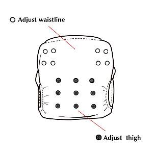 ALVABABY Swim Diapers 2pcs Reusable Adjustable & Washalbe for Boys & Girls 0-2 Years Baby Boy DYK13-14