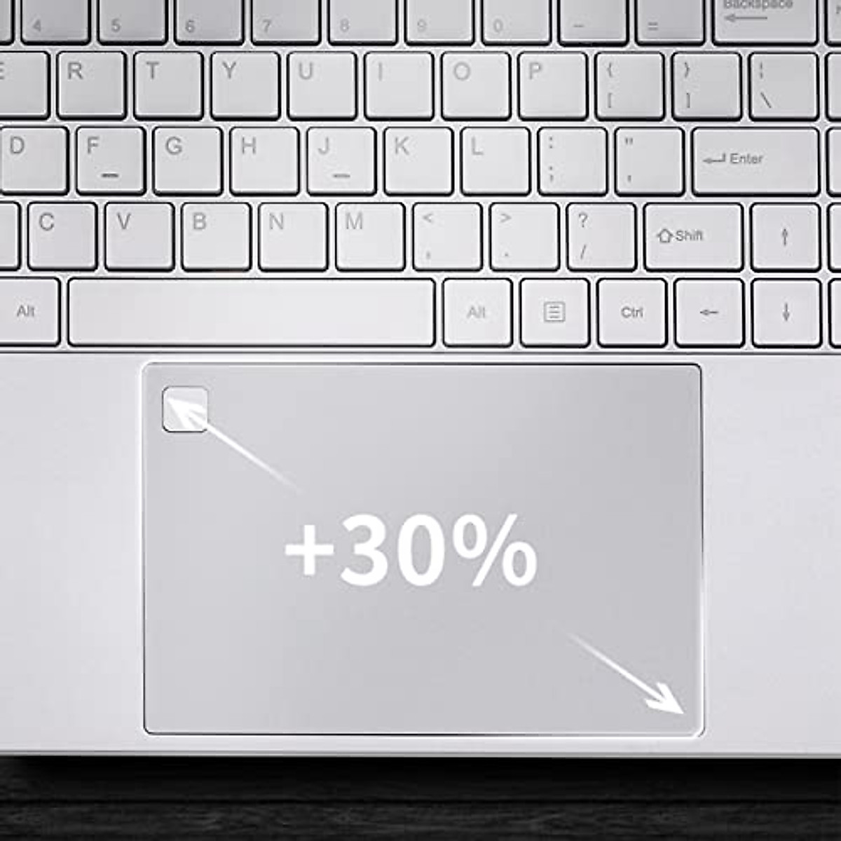 Estink 15.6 inch Laptop, CPU Portable Silver Laptop, 2k Resolution IPS Screen , 16GB Ram, with Backlit Keyboard and Large Touchpad, for Windows 11, Can be Used for Office Games Learning(16+128G)