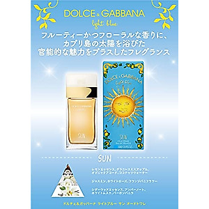 Dolce & Gabbana Light Blue Sun Edt Spray 3oz Women, 3oz (I0098864)