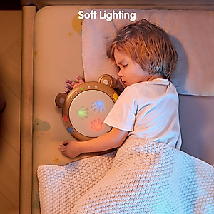 TUMAMA Baby Musical Electronic Toy with Lights & Sounds, Babies Light up Drum Toys for Early Hand Development, Gift for Infants, Toddlers, Boys, Girls