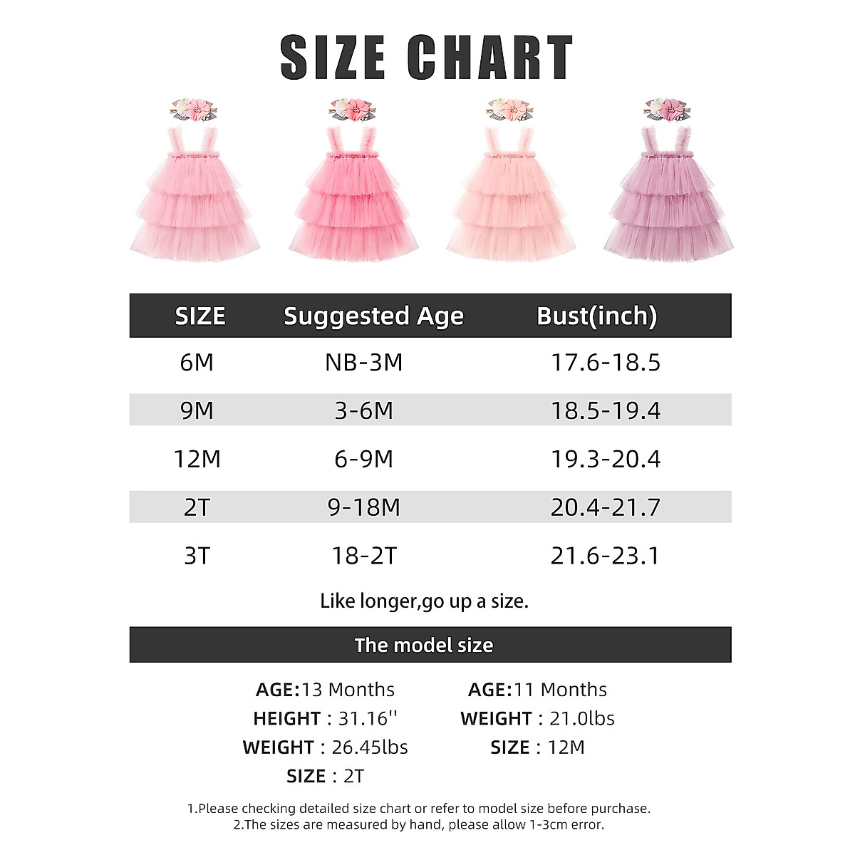 First Birthday Outfits for Baby Girl,Toddler Girls Fancy Tulle Flower Girl Tutu Dress for Wedding Guest 1st Birthday Photoshoot Blush Pink