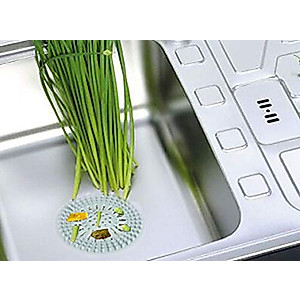 3 Pack Pet Dog Hair Catcher Shower Drain Cover,Hair Stopper Drain Protector Universal Rubber Sink Strainer for Bathtub Kitchen and Bathroom