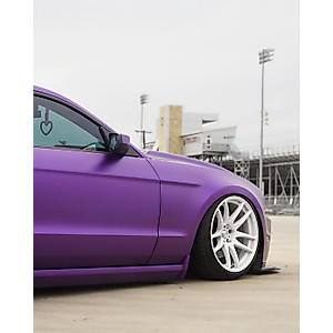 VViViD+ Matte Metallic Purple (Ghost) Vinyl Wrap Roll (100ft x 5ft)