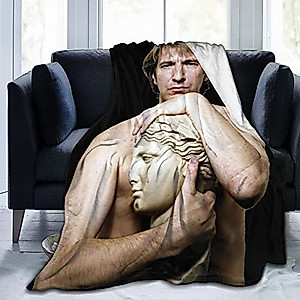 Alan Rickman Blanket Ultra-Soft Micro Fleece Blanket Warm Cozy Plush Bed Blanket Lightweight Sofa Throw Blanket