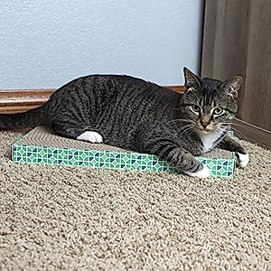 Kitty City Corrugate Cat Scratch Pad, Cat Non-Stick Litter Scoop, Cat Litter Mats, Cat Litter Box Kit