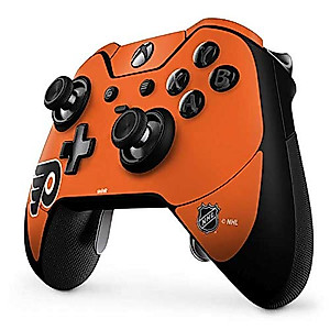 Skinit Decal Gaming Skin Compatible with Xbox One Elite Controller - Officially Licensed NHL Philadelphia Flyers Logo Design