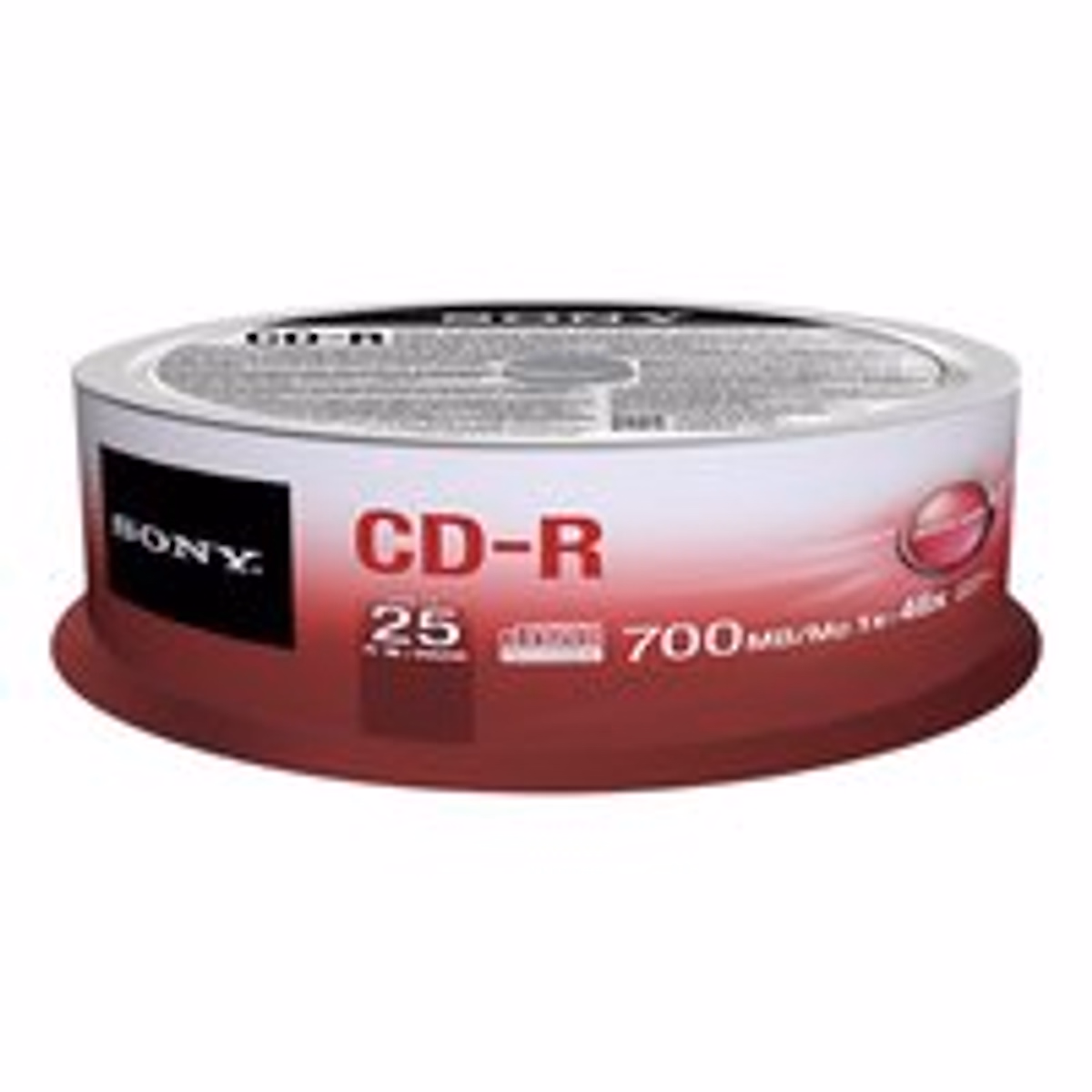 Sony 25CDQ80SP CD-R 700MB/80min Spindle (Pack of 25)